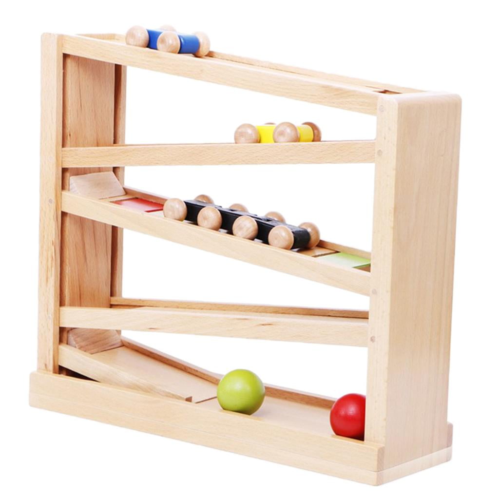 Gliding Car Toy Toys Car Ramp Track Car Gifts Car Slide with 5 Ramps ...