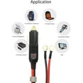 mistyhony Heavy Duty 13AWG Male to Cigarette Lighter Male Plug, 12V Car ...