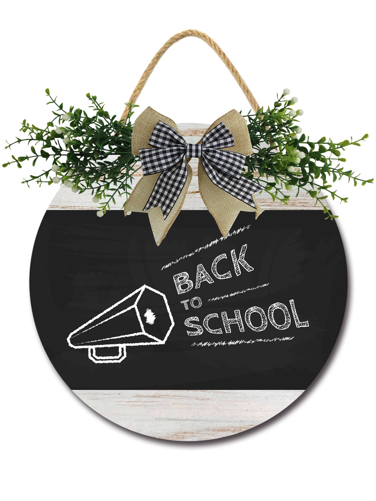Eveokoki Back To School Door Sign Classroom Door Hanger Back to School ...
