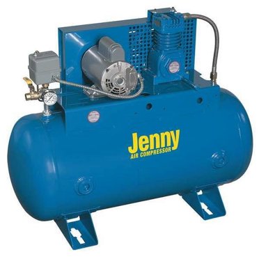 Jenny Compressors G9HGA-8P Single Stage Wheeled Portable Gasoline ...