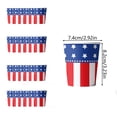 Qjidjing 24 Pcs Independence Day Themed, Paper Disposable Cup, for 4th ...
