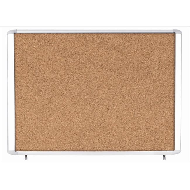 MasterVision VT340601760 30 x 26.5 in. Waterproof Outdoor Cork Bulletin ...