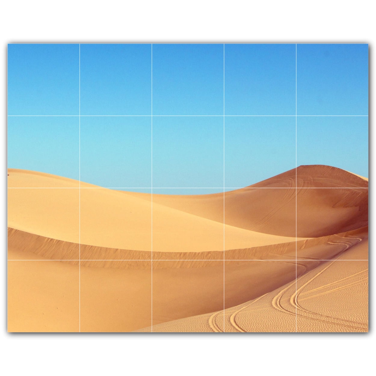Picture-Tiles.com: Desert Ceramic Tile Wall Mural WAL500488-54XL. 60"W ...