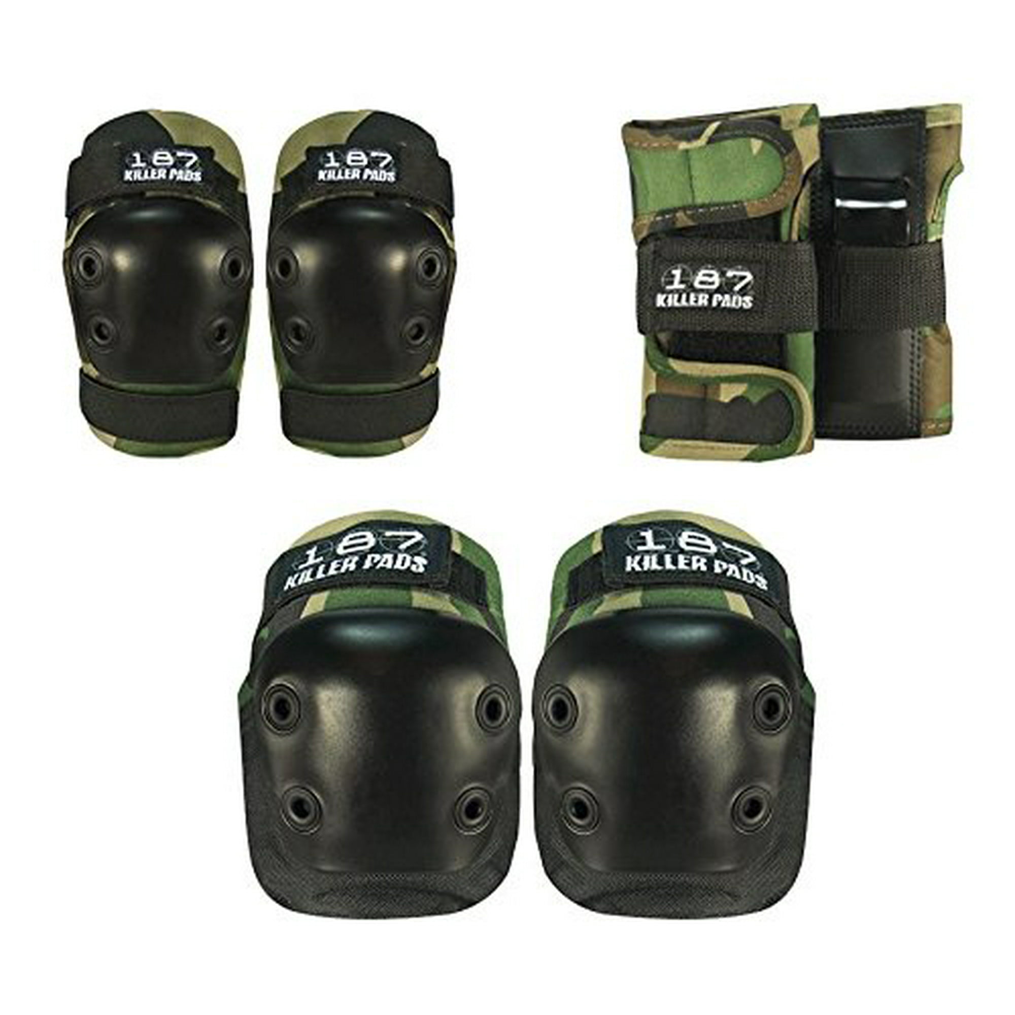 Click here for 187 Killer Pads 187 6-Pack Junior Pad Set Camo Jun... prices