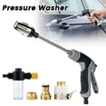 Stainless Steel Pressure Washer for Car Garden, High Pressure Water Gun ...