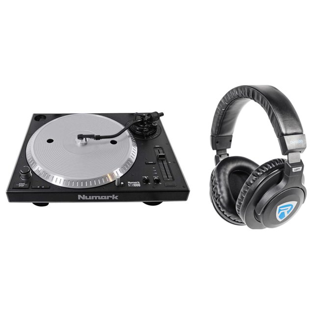 Numark NTX1000 Professional High-Torque Direct Drive DJ Turntable ...