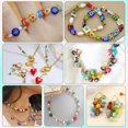 3 Strands Handmade Millefiori Glass Round Bead Strands Mixed Color 6mm ...