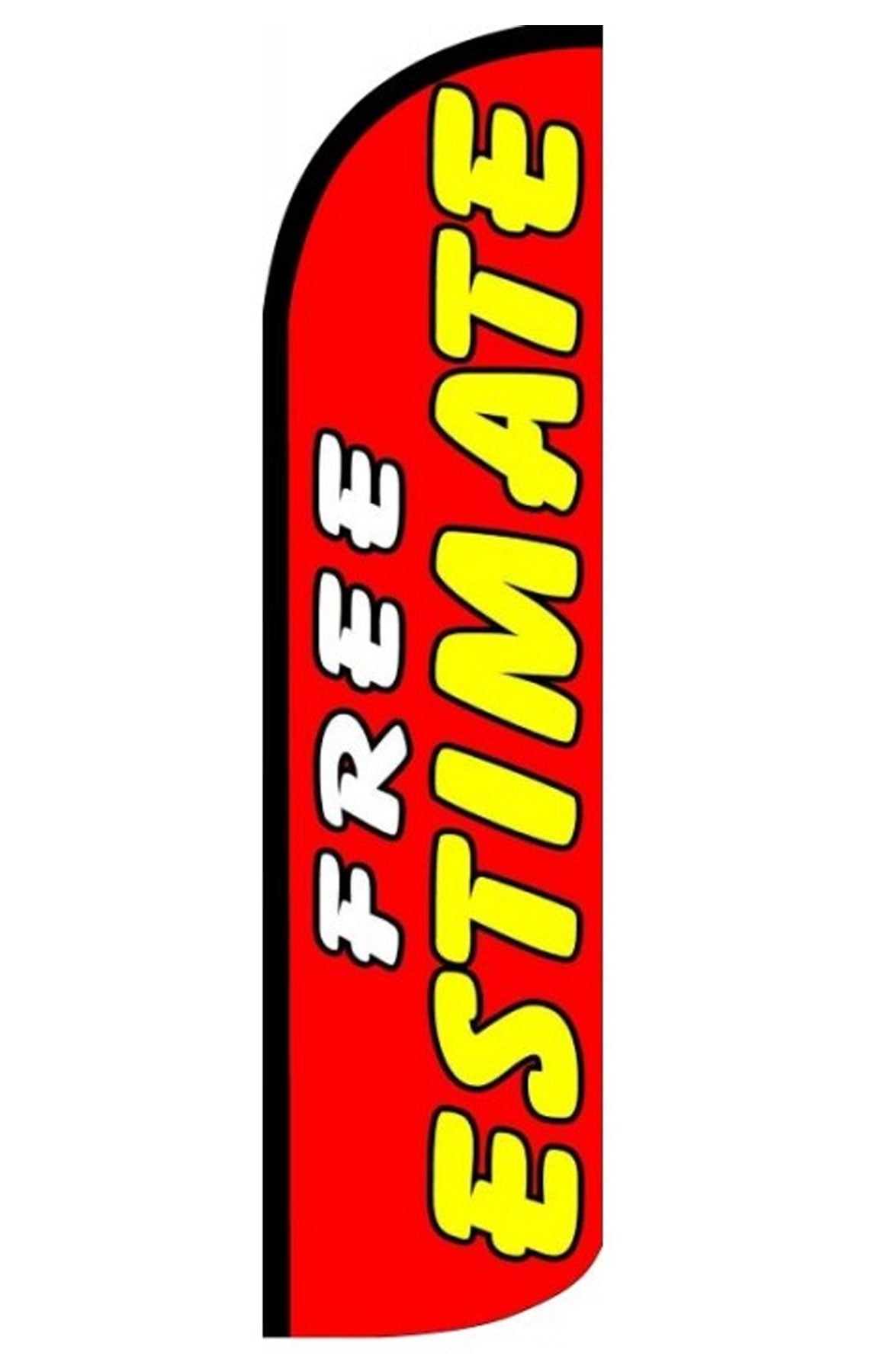 Free Estimate Windless flag Without Pole Advertisement /Business Flags ...