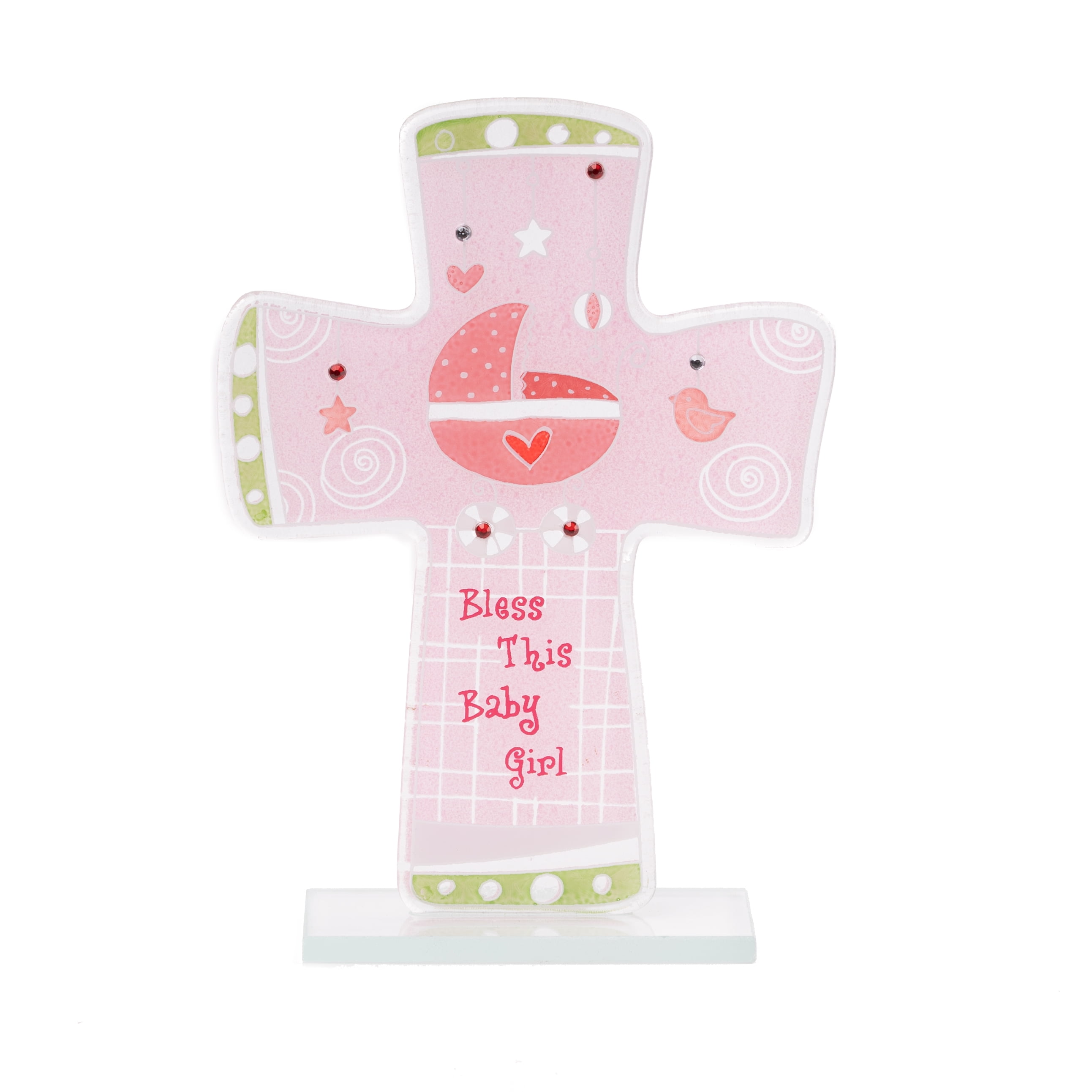 Glass Standing Crosses
