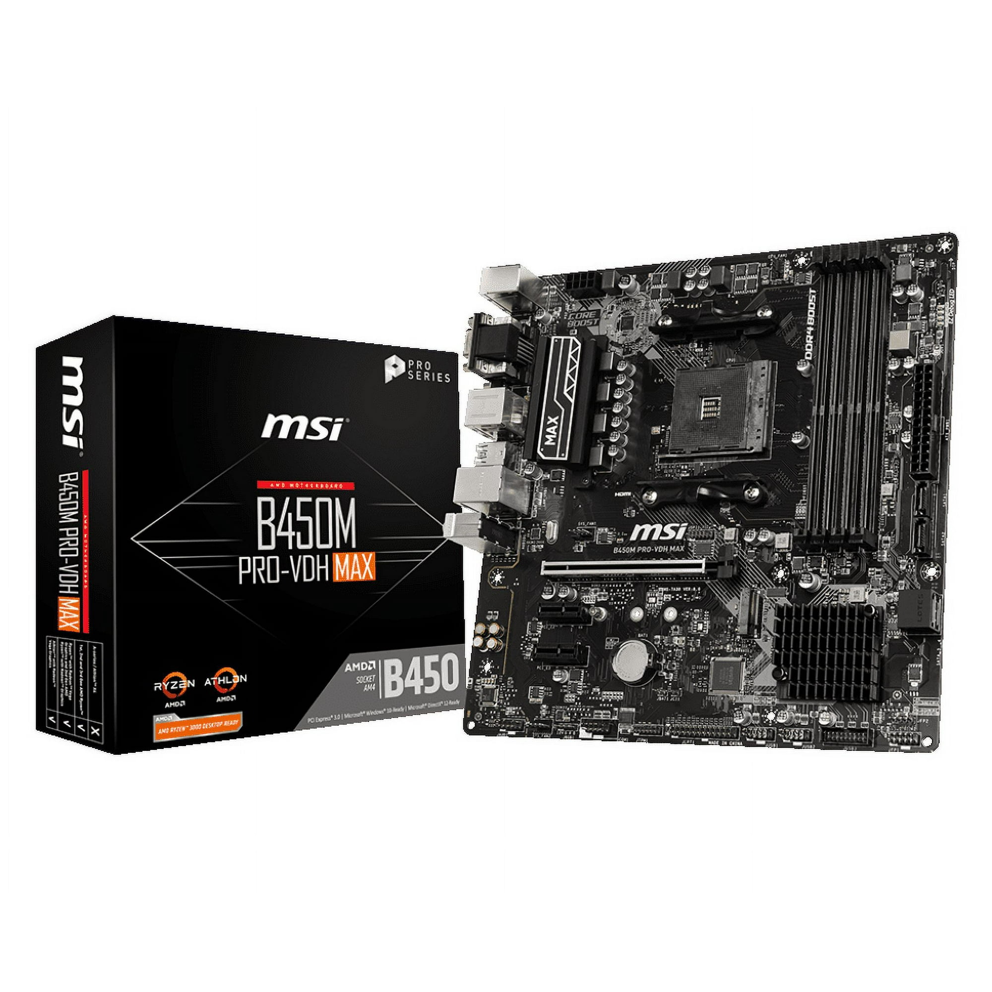 Click here for Msi Amd Matx Proseries Motherboard  B450m Pro-Vdh... prices