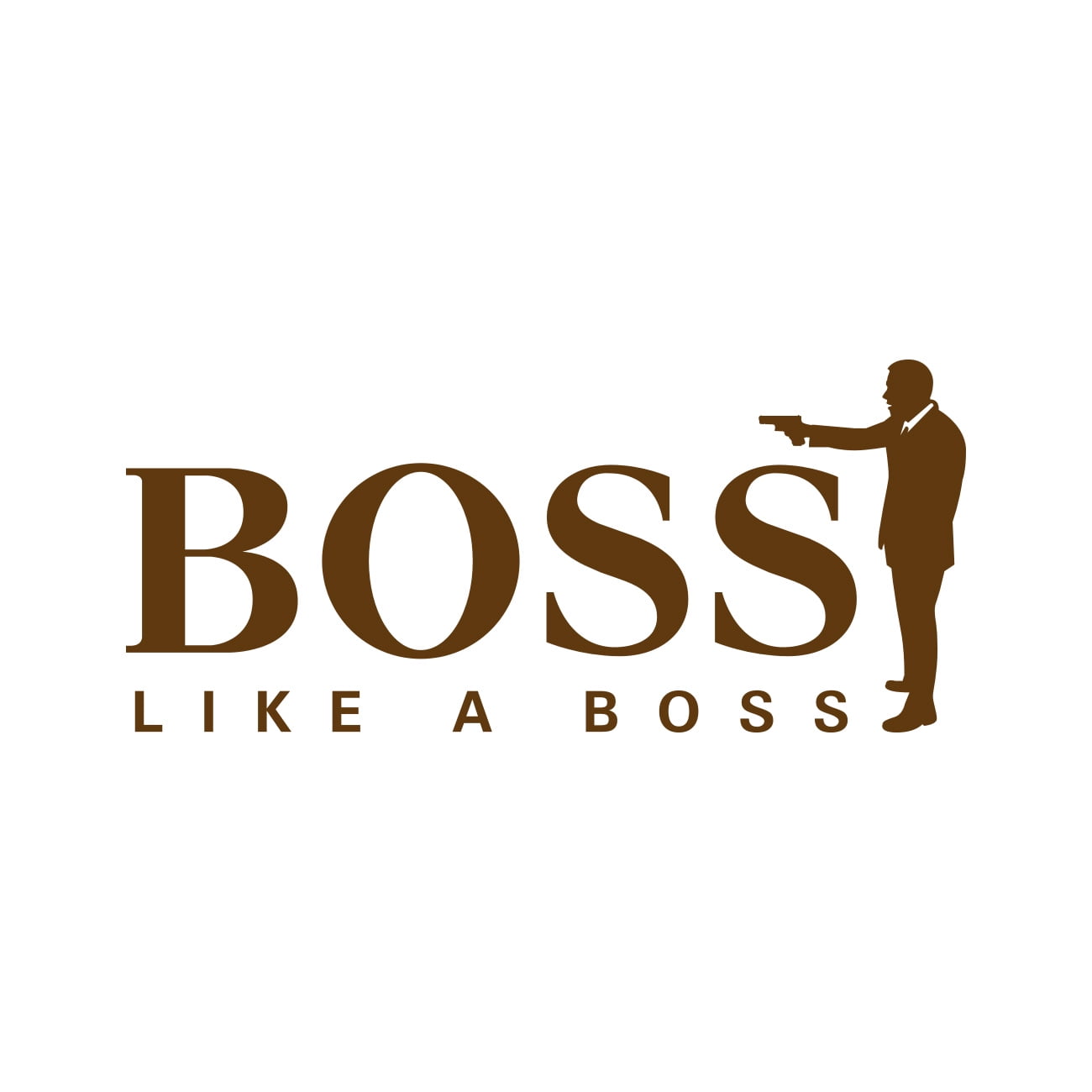Like A Boss Sticker Decal Die Cut - Self Adhesive Vinyl - Weatherproof ...