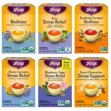 YOGI TEA SAMPLER 24 FLAVORS (72 TEA BAGS) - Walmart.com