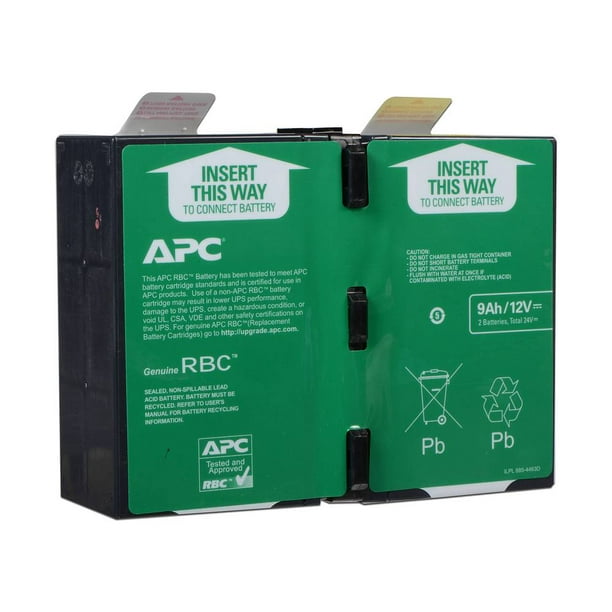Bateria de Remplazo APC #124 para Back-UPS APC APCRBC124 | Walmart en línea