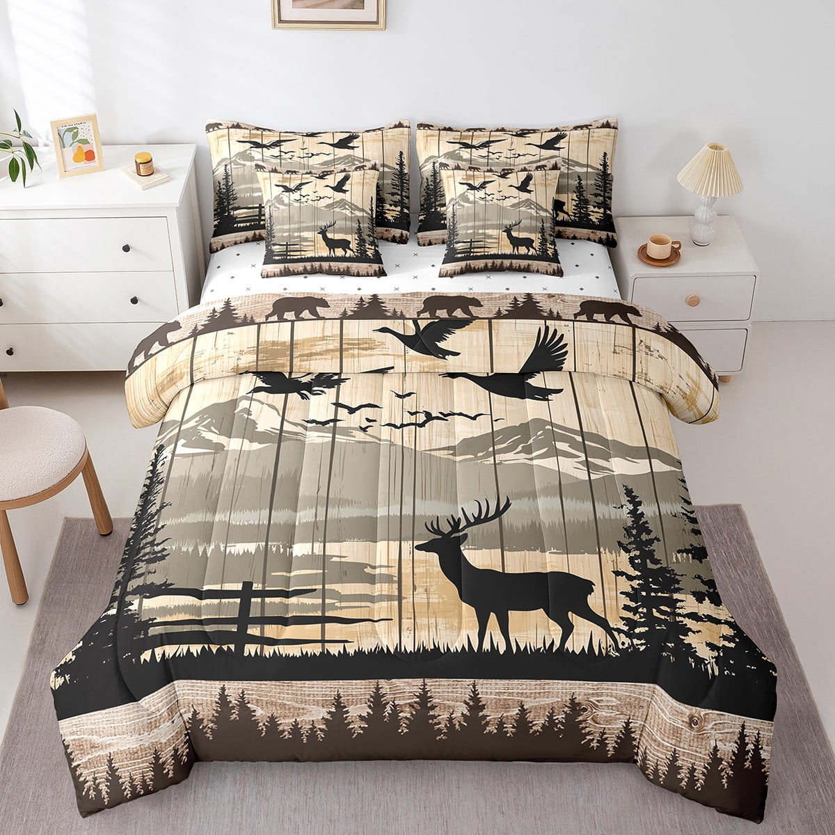 Click here for Yst 7 Piece Bed In A Bag Full Size Comforter Set F... prices