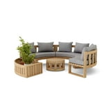 Maykoosh Circular Modular Seating Set - Outdoor Patio Furniture Deep ...