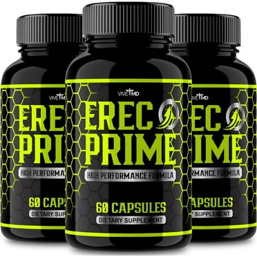 (3 Pack) ErecPrime High Performance Pills for Men, Advanced Formula for Dietary Balance ...