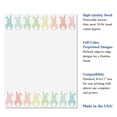 Current Gingham Bunnies Easter Letter Papers, Set of 25, 8.5" x 11" for ...