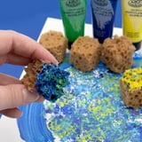Hello Hobby 5 Pack Synthetic 1" Craft Brown Sponges - Walmart.com