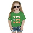 gcong Girls Shirts Size 10 Short Sleeve T-Shirts Round Neck, Girls ...