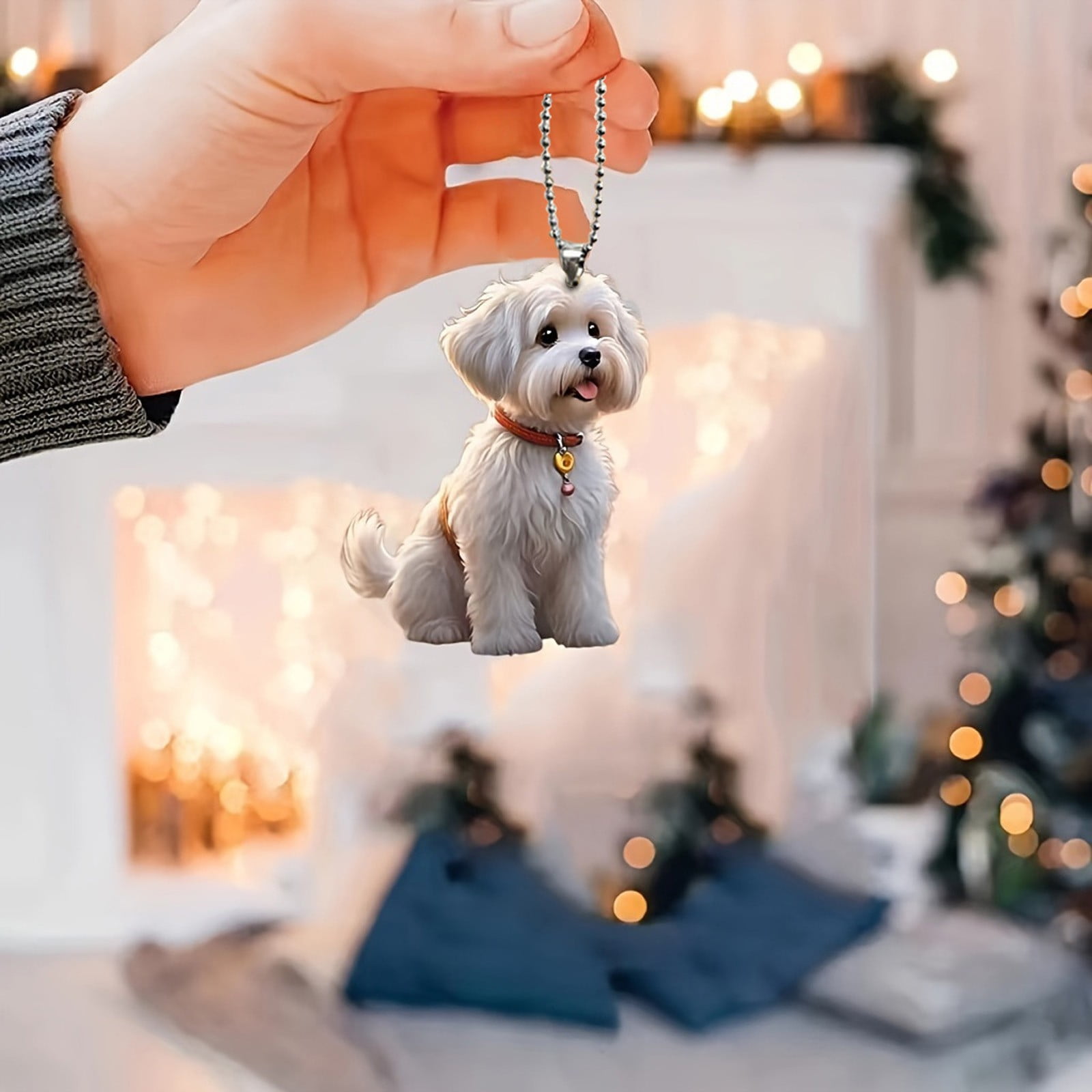 Click here for Amzcrzy Acrylic Pendant Cute Little Dog Acrylic Or... prices