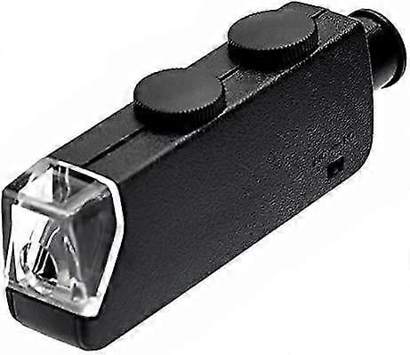 Mg10081-1 Handheld 60x-100x Zoom Led Lighted Pocket Microscope (black ...