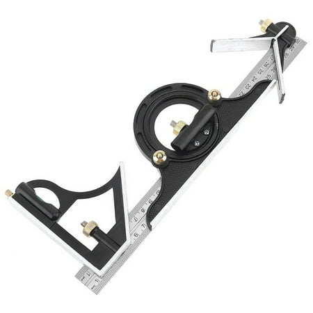 Outil de mesure combiné à une règle d'angle ,Précision Protractor Angle ...