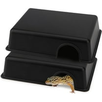 Bearded Dragon Hide Cave Safe Gecko Hides Artificial Birch Log for ...
