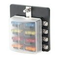 8-Way Screw Nut Terminal Fuse Box Blade Fuse Block Holders with LED ... 8-Way Screw Nut Terminal Fuse Box Blade Fuse Block Holders with LED ...