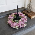 Winter Poetry Upgrade Wildflower Floral Candle Holder Wreath ...
