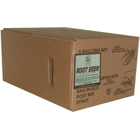 Willtec Root Beer Syrup Concentrate, 5 gal - Walmart.com