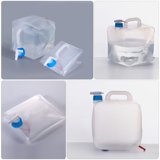 Water Storage Container Portable Jug Canteen Camping Carrier Cube Tank ...