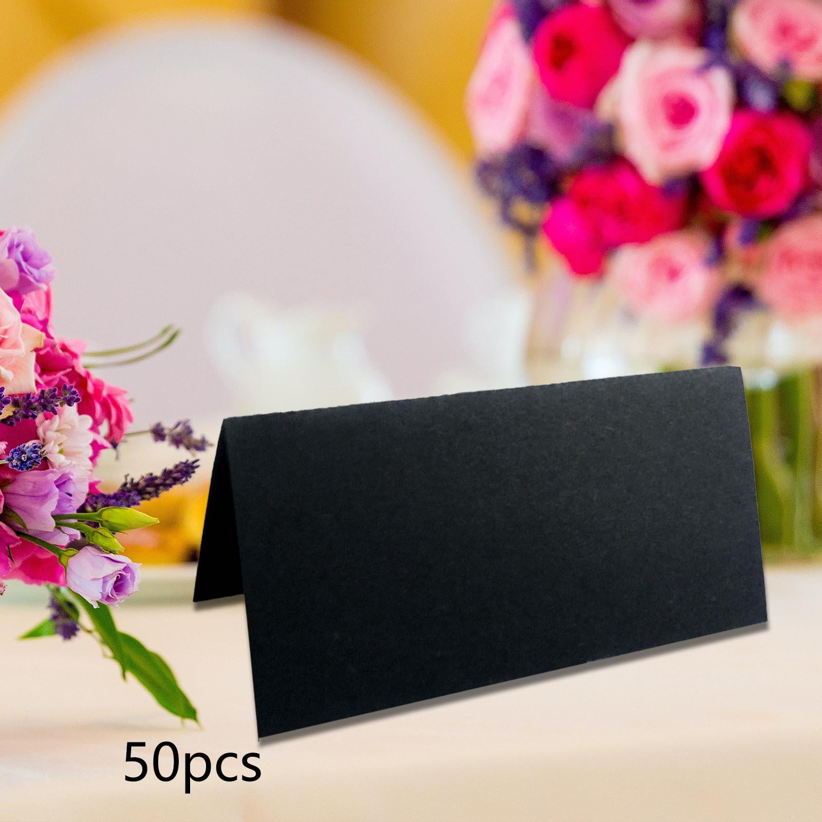 50x Wedding Place Cards Seating Place Card Buffet Table Cards Tags Name ...
