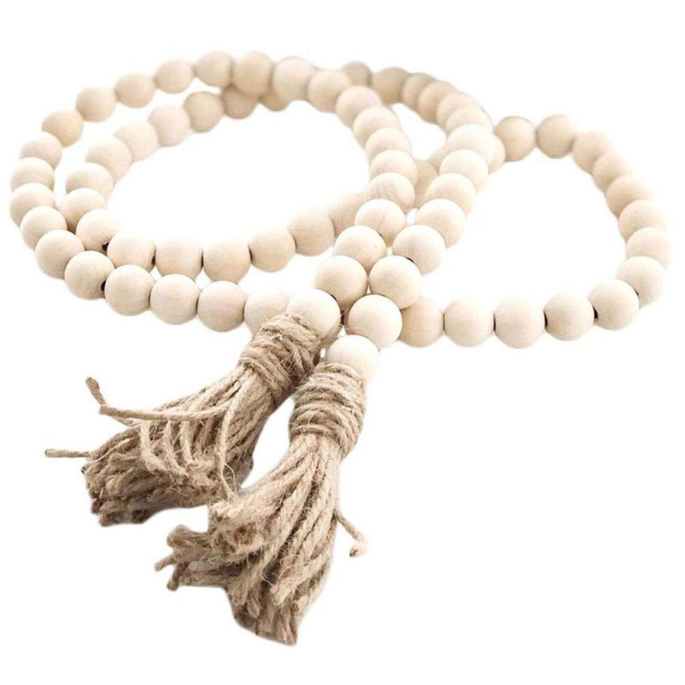 Click here for Generic Wooden Beads With Tassels Wood String Bead... prices