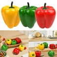Realistic 6 Pcs Artificial Chili Peppers - for Decor & - Walmart.com