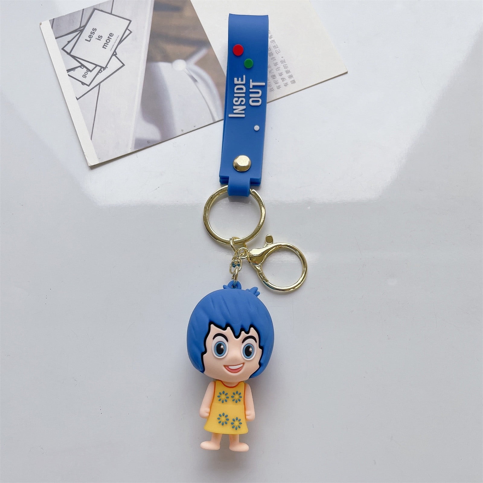 Click here for Guvpev Inside Out 2 Joy Keychain  Inside Out 2 Key... prices