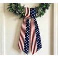 250th Anniversary Patriotic Bow Ribbon Red White Blue Star Stripe Sash ...