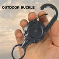 WIFKLSIIPG Outdoor Automatic Retractable Wire Rope Luya Keychain Heavy ... WIFKLSIIPG Outdoor Automatic Retractable Wire Rope Luya Keychain Heavy ...