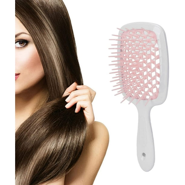 Detangling Massage Hair Comb, Massage Head Honeycomb Brush, Vented ...
