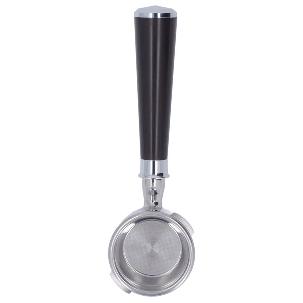58mm Bottomless Portafilter Wood Handle Double Ear Coffee Portafilter ...