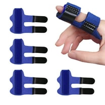 Fibee Pinky Finger Splint, Adjustable 2-Finger Stabiliser for Broken ...