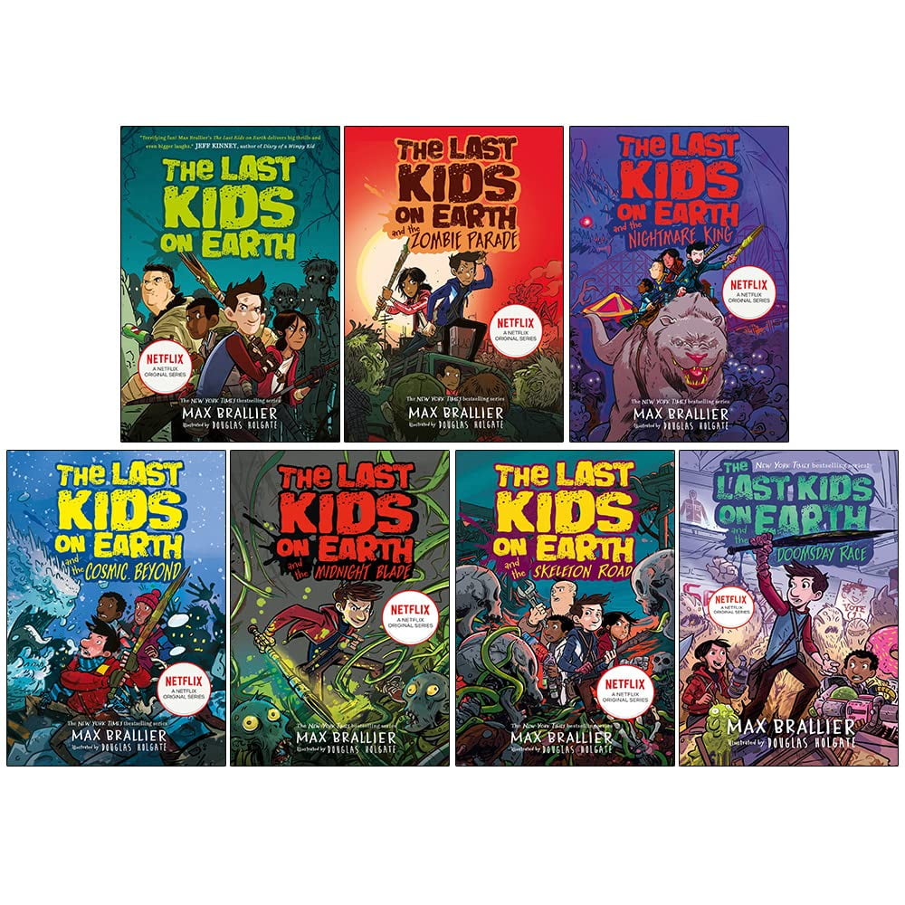 The Last Kids on Earth Collection 7 Books Set By Max Brallier Netflix ...