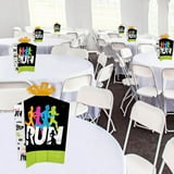 Big Dot of Happiness Set the Pace - Running - Table Decorations - Track ...