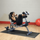 Body Solid GAB100 Horizontal Ab Crunch Bench - Walmart.com
