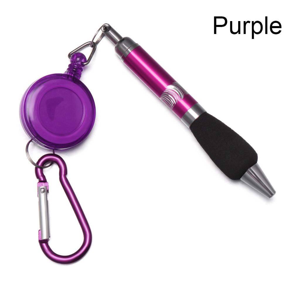 Metal Stationery Pull Rope Ring Lanyard Retractable Writing Tools ...