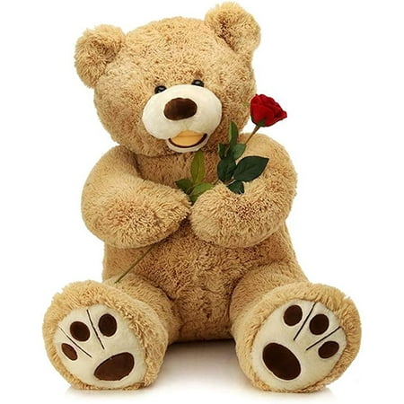 XGBB Stuffed Teddy Bear with Footprint for Children Baby Grifriend ...