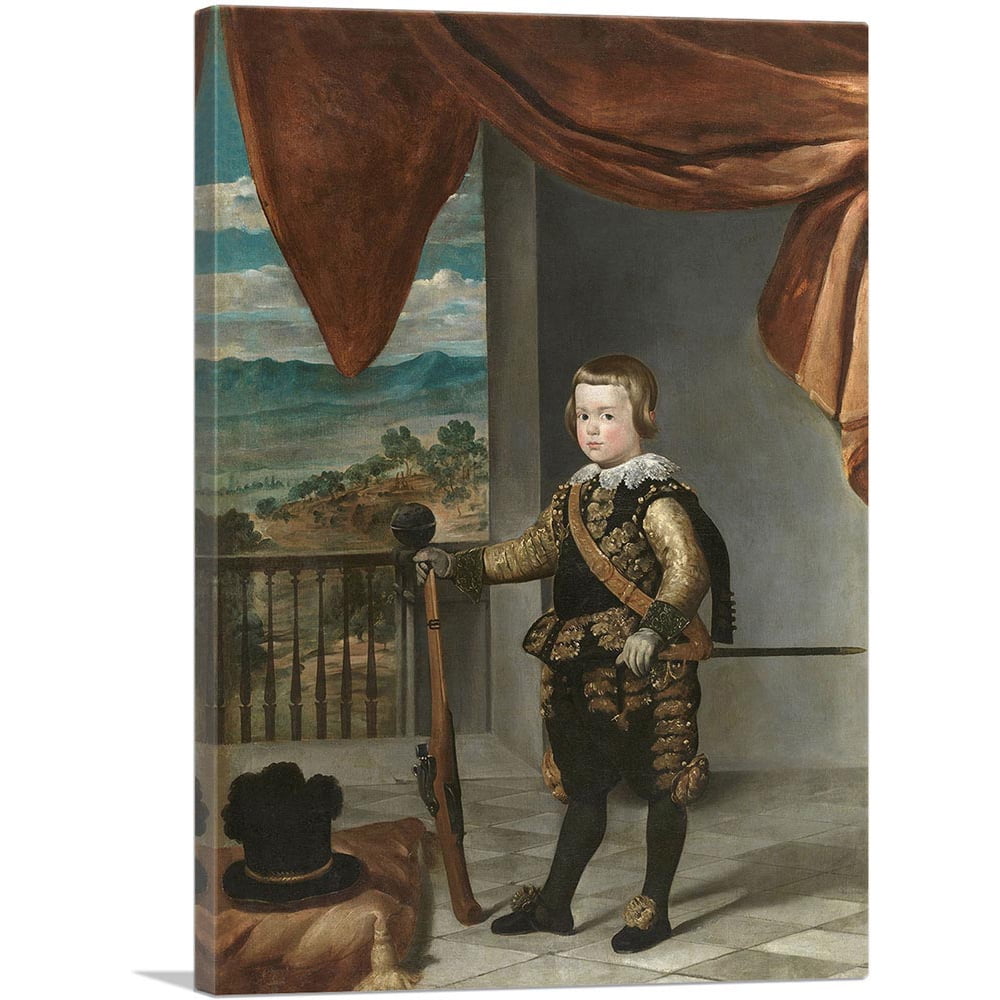ARTCANVAS Prince Baltasar Carlos 1636 Canvas Art Print by Diego ...