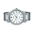 Casio Standard Analog Stainless Steel White Dial Quartz MTP-E335D-7EV ...