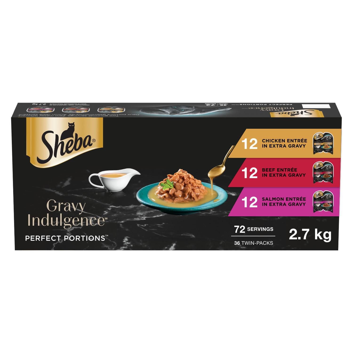 Click here for Sheba Gravy Indulgence Perfect Portions Adult Wet... prices