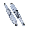 2024 Pair of 12.5in Motorcycle Shocks Absorber Stainless Steel Damper ...