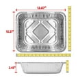 Half Size Aluminum Steam Table Pans, 36 ct. - Walmart.com